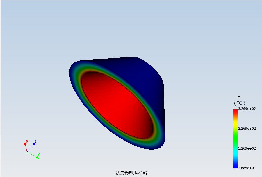 斜圆台受热 - Simapps Store - 工业仿真APP商店